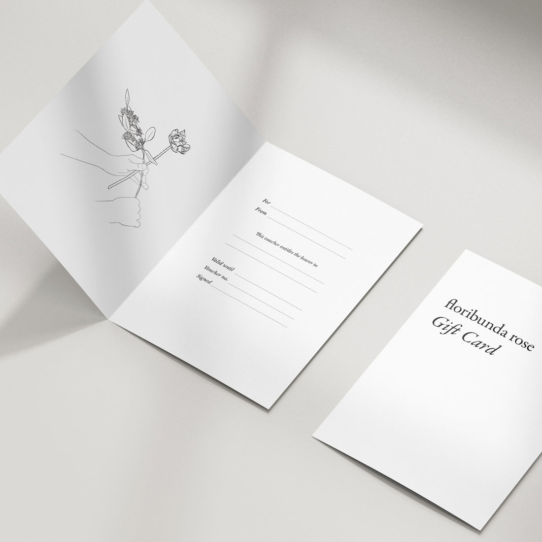 Floribunda Rose Gift Cards