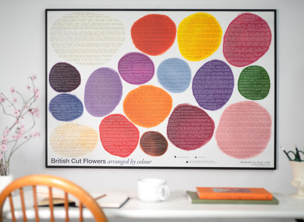 The British Cut Flower Calendar – Floribunda Rose